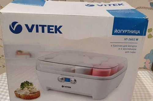 Йогуртница vitek vt 2602 w