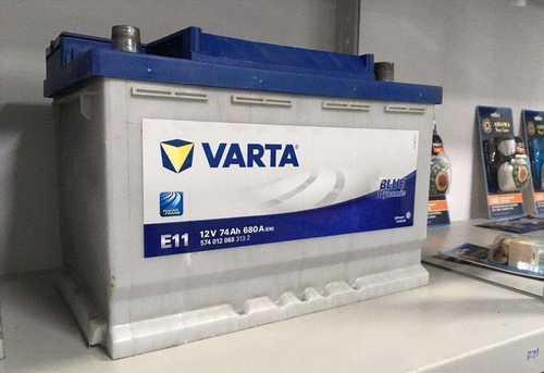 Аккумулятор Varta Б/У 70Ah 760A 570 901 076 E39