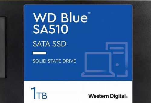 SSD жесткий диск SATA2,5 1TB blue SA510 WDS100T3B0