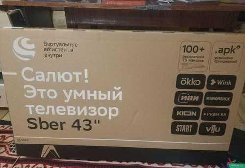 Новый телевизор Sber SDX-43U4010B