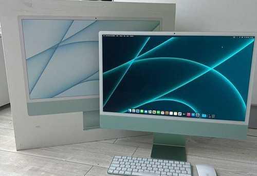 Новый iMac 24 4.5K M1/8/512/8cpu/8gpuGreen