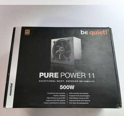 Блок питание Be quiet pure power 11 500W