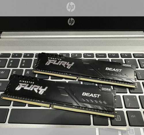 DDR3 16Gb (2x8Gb) 1600Mhz HyperX Fury