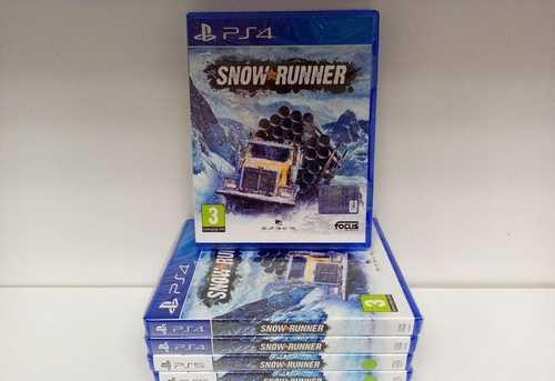 Snowrunner ps4 ps5 новый диск