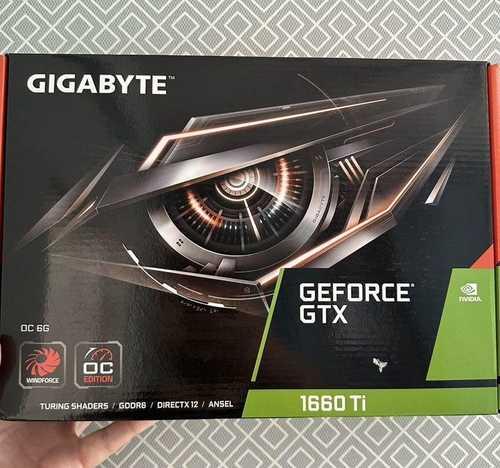 Видеокарта gtx 1660ti 6gb