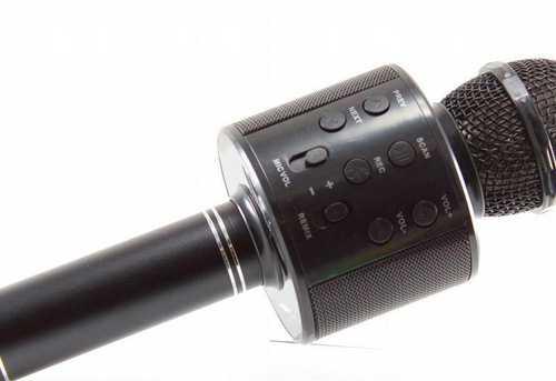 Микрофон WS-858 Черный, беспроводной (Bluetooth, д