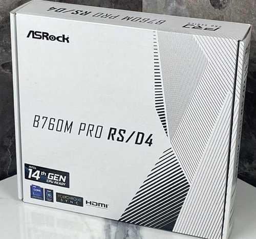 Материнская плата ASRock B760M PRO RS/D4