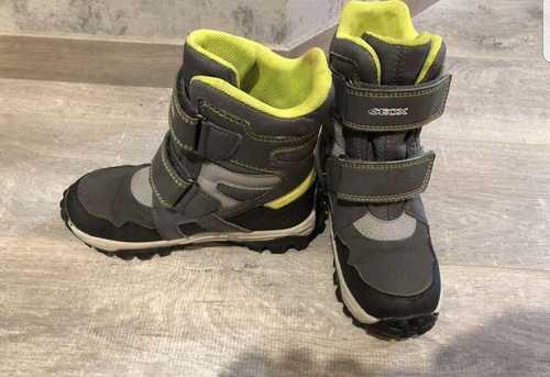 Зимние ботинки geox 30