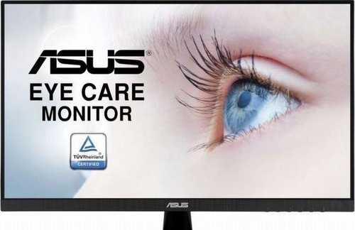 Монитор asus va24dq 23.8, темно-серый и черный 90l