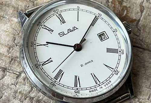 Часы мужские механические Слава 2414, СССР