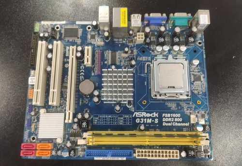 Материнская плата Socket LGA775 ASRock G31M-S R1.0