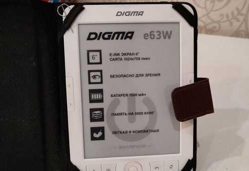 Электронная книга digma e63w