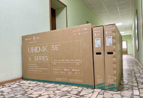 Новый Hisense 55A6K 2024г SMART TV 55 (139см)
