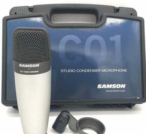Конденсаторный микрофон samson c01