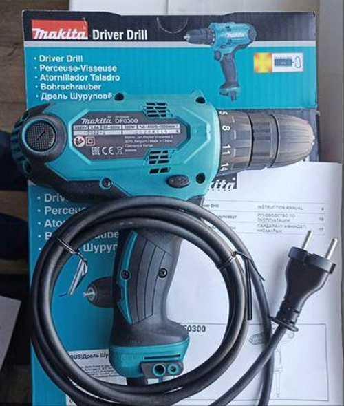 Makita DF0300 дрель шуруповёрт 56 Нм