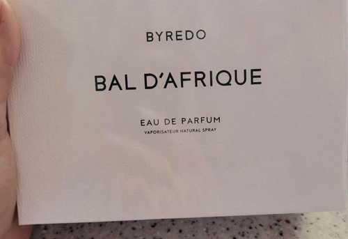 Byredo bal d afrique духи 100ml