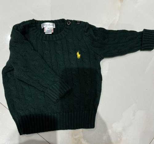 Polo ralph lauren свитер для малыша 74