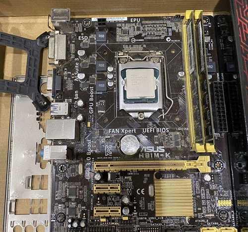 Комплект i3 4160 Asus H81M-K