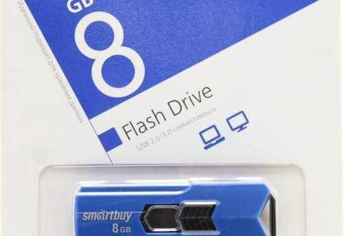 USB флешка Флешка 8 гб Smartbuy Stream Blue