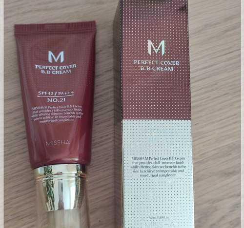 Missha Perfect Cover BB Cream #21 Spf 42 50 мл