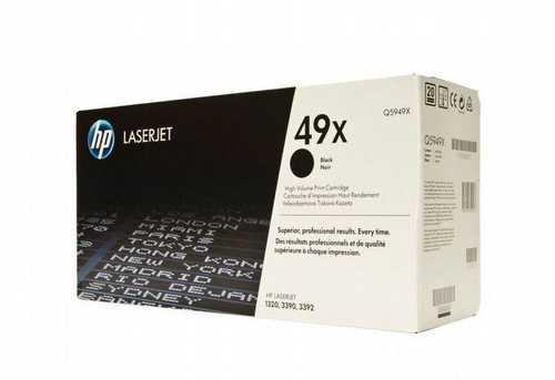 HP Q5949X картридж черный (аккуратно открытый)