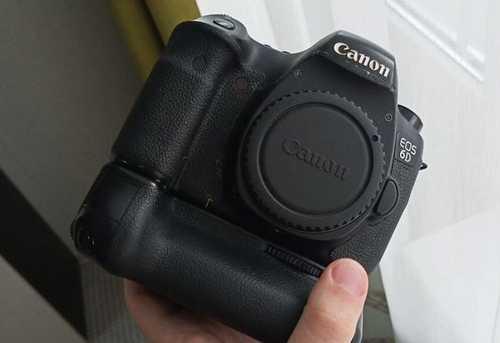 Canon 6d с wifi + батарейный блок