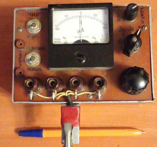 Испытатель мощности транзисторов 1976г