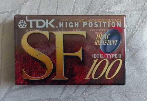 Аудиокассеты новые запечатанные TDK SF100