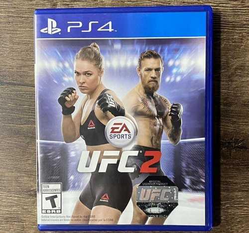 UFC 2 диск с игрой для PS4