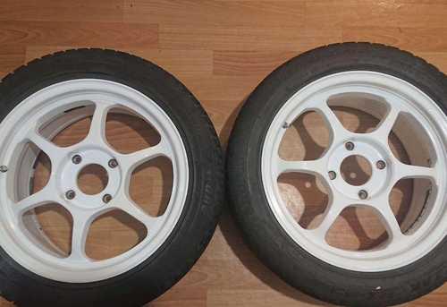 Диски advan rg r16 7j 4*114.3 et44 4шт