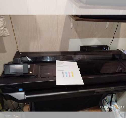 HP DesignJet T520 36-in формат А0 на пигменте