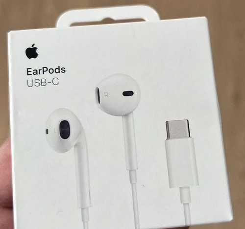 Наушники apple earpods USB-C новые оригинал