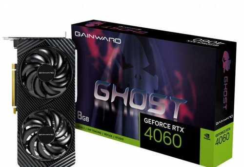 Новая видеокарта Gainward RTX 4060 8gb Ghost