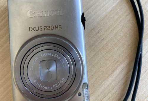 Цифровая камера Canon Digital ixus 220 фотоаппарат