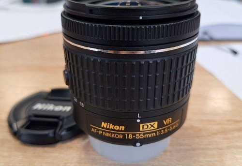 Объектив Никон Nikon 18-55 AF-P DX
