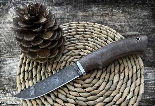Универсальный охотничий нож из дамасской стали