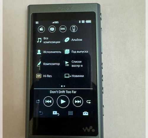 Mp3 плеер sony NW-A55