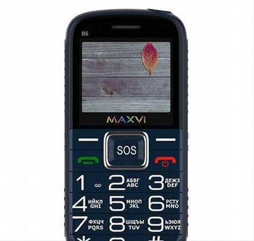 Сотовый телефон Maxvi B5 2.00" Blue GSM