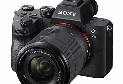 Беззеркальный фотоаппарат Sony a7 III Kit 28-70mm