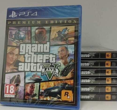 PS4. Grand Theft Auto 5 Premium Edition