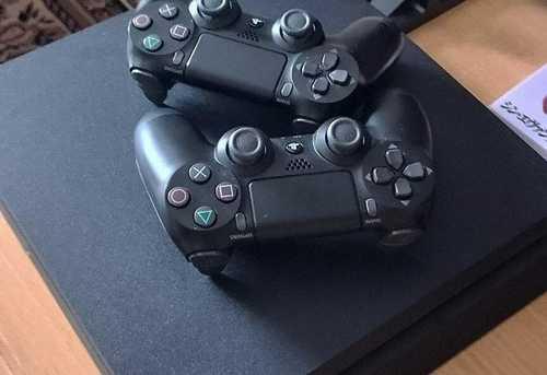 Sony PS4 slim+игры