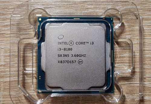 Процессор Intel Core i3-8100 (4/4) 3.6 ггц