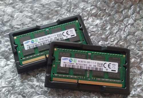 16Gb samsung (ddr3l pc3l 12800S) 1600Mhz 1.35v