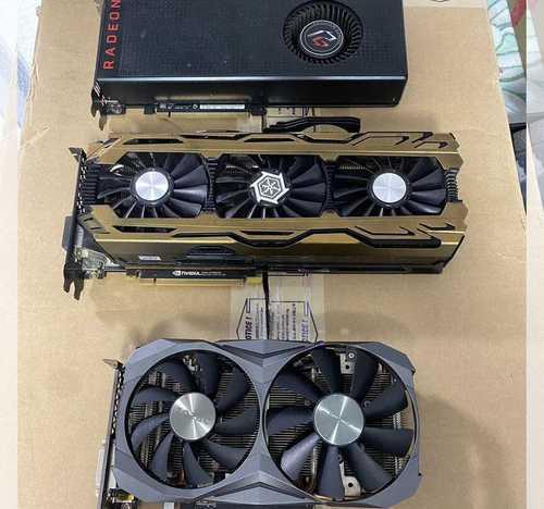 Видеокарты vega 56 / 1080 / 1080TI