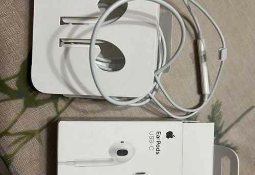 Новые наушники Apple EarPods (USB-C)