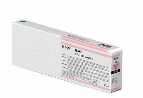 Картридж Epson Singlepack Light Magenta T55K600