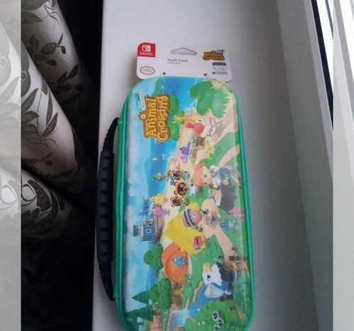 Чехол Hori Nintendo Switch oled Animal Crossing