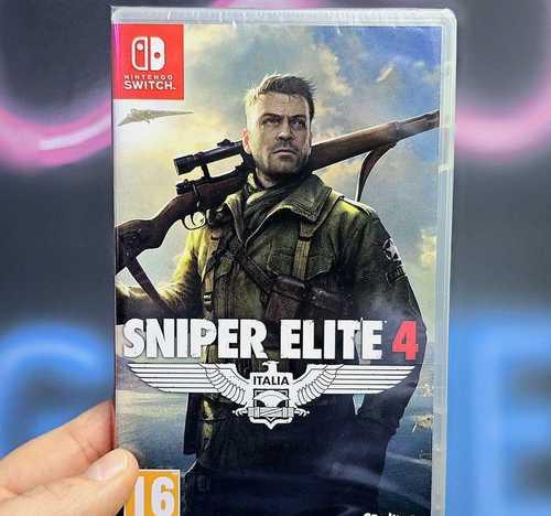 Sniper elite 4 Картридж для nintendo switch