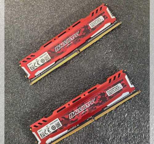 Оперативная память ddr4 8gb ballistix sport