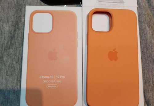 Чехол на iPhone 12/12pro silicone case(magsafe)